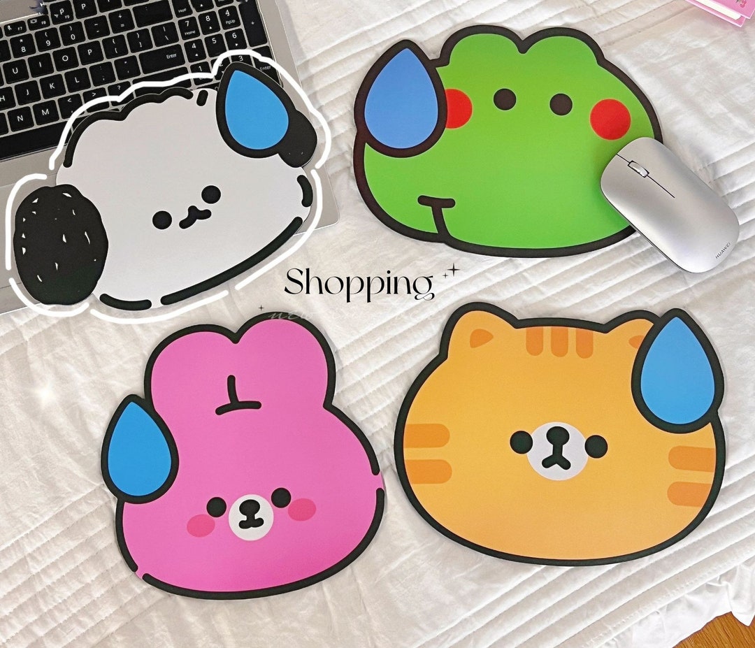 Kawaii Cute Mouse Pad, Table Mat, Gaming Mat. Kawaii Computer ...