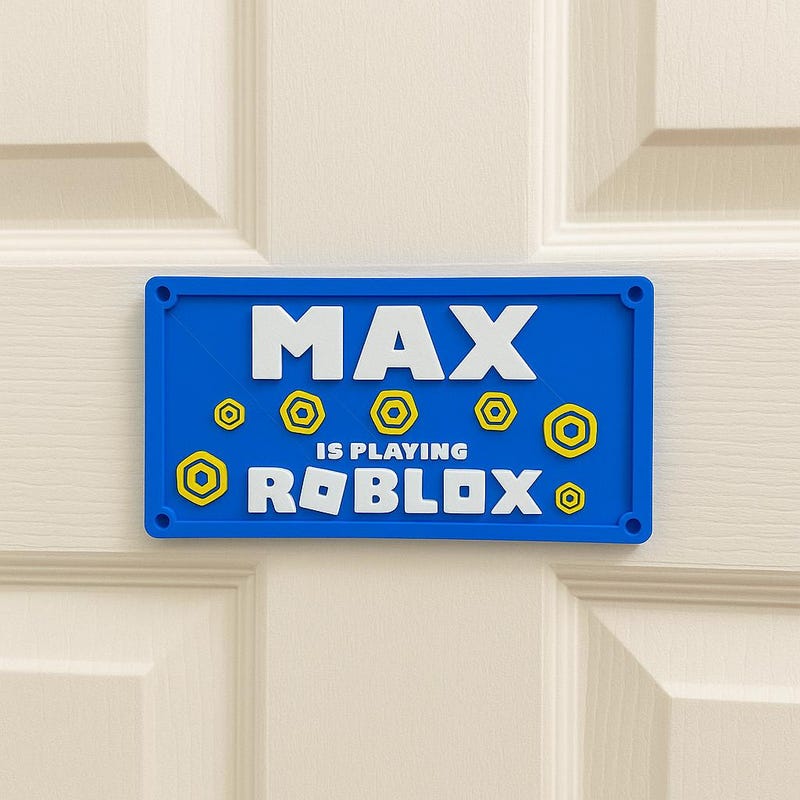 Roblox Doors Signs - Etsy
