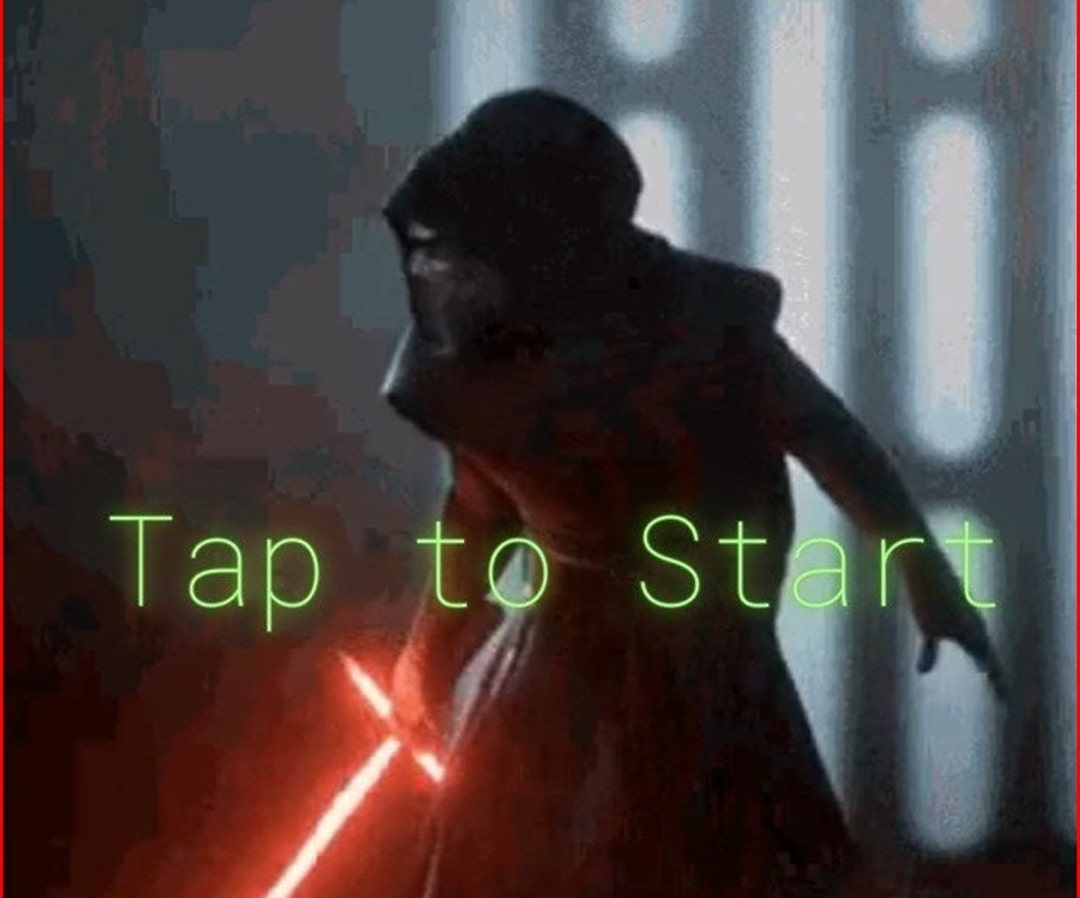 Star Wars Animated Tap to Start Tap to Start Screen/photo Booth Screen ...