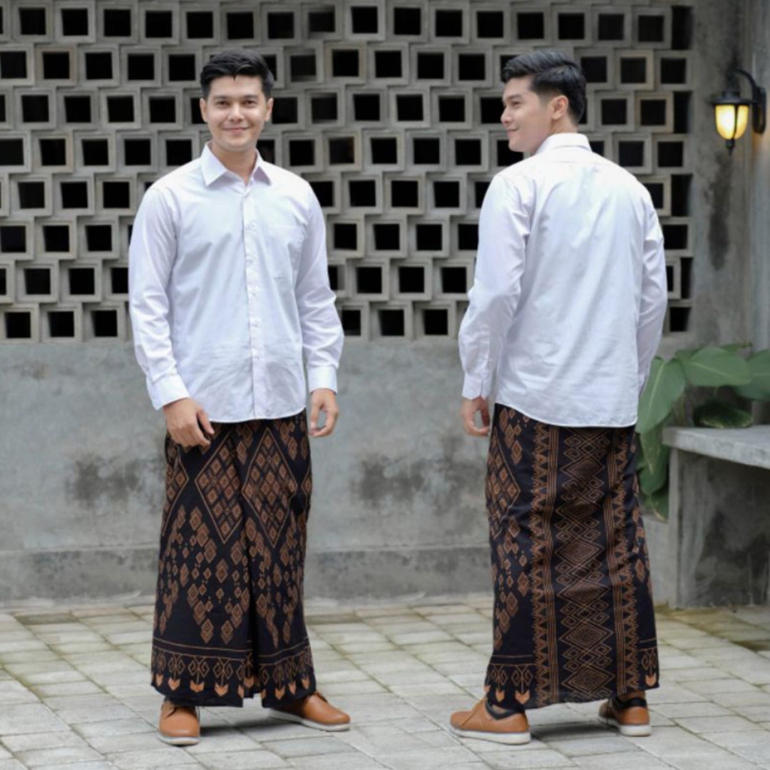 Sarong Batik Sarong For Men Print Sarong Beach Sarong Beachwrap Sarong Shawl Etsy