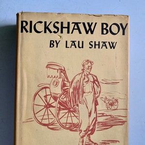 Vintage Book Rickshaw Boy by Lau Shaw 1945 - Etsy UK