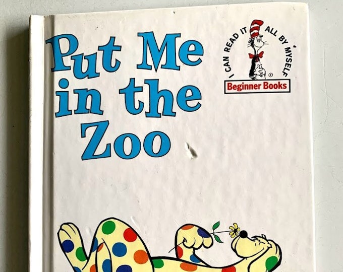 Put Me in the Zoo by Robert Lopshire 1960 Edition Dr. Seuss - Etsy