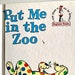 Put Me in the Zoo by Robert Lopshire 1960 Edition Dr. Seuss - Etsy