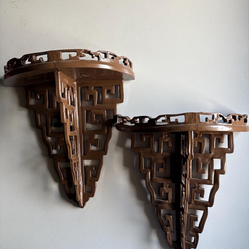 Rosewood Chinese Shelves - Etsy