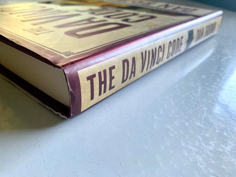 The Davinci Code by Dan Brown Illustrated Edition - First Edition - Etsy