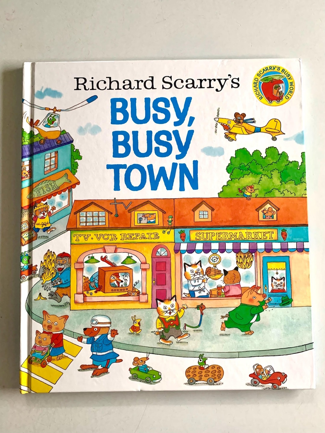 Richard Scarry's Busy, Busy Town 2004 Edition - Etsy