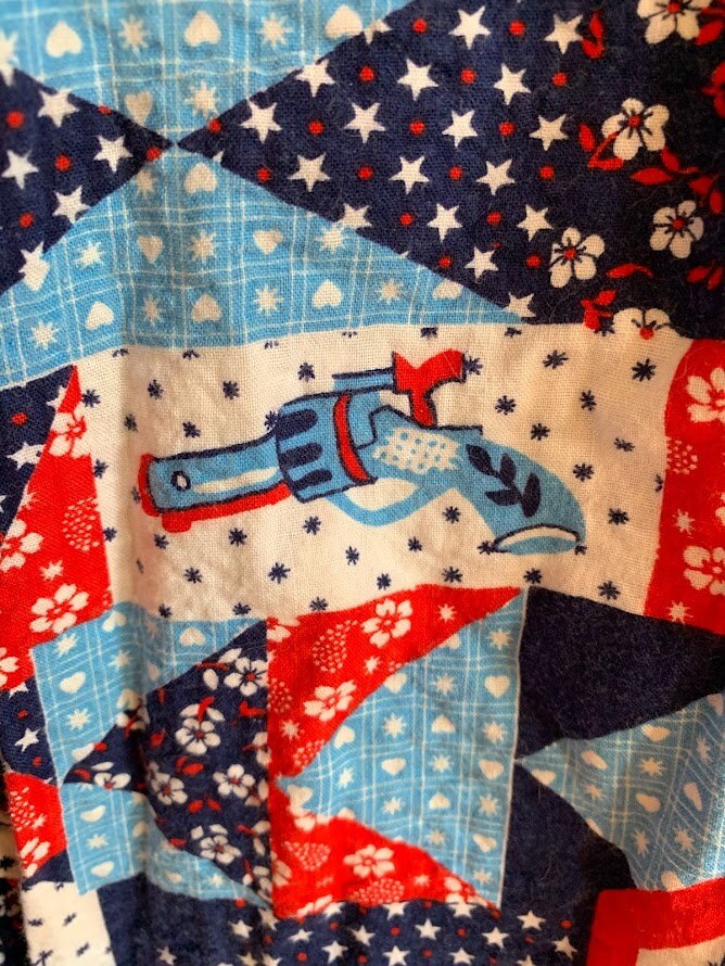 Vintage Awesome Handmade Bicentennial Dress - Etsy