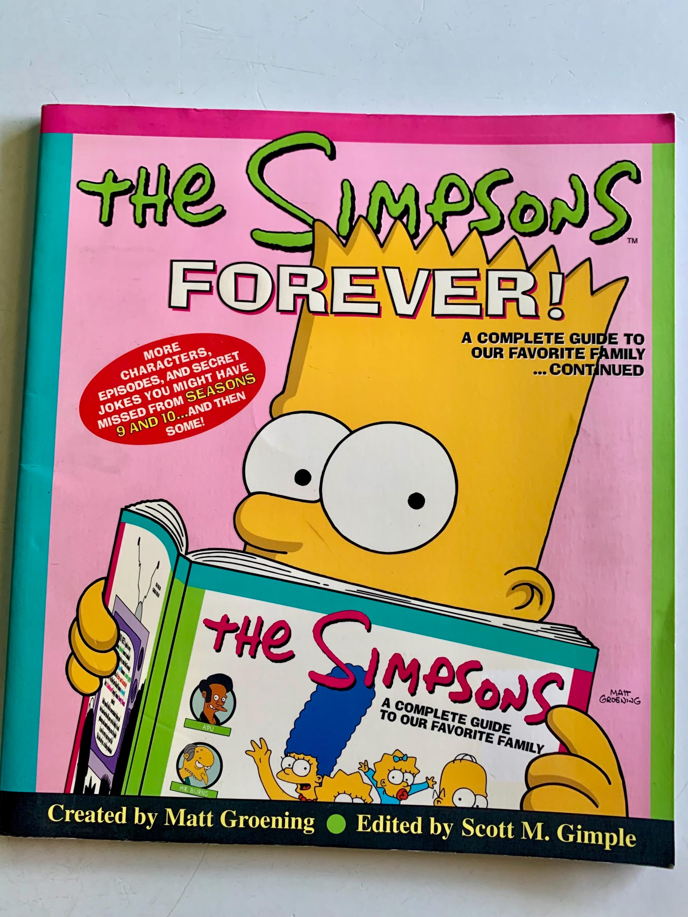 The Simpsons Forever by Matt Groening 1999 Vintage Comic Book - Etsy
