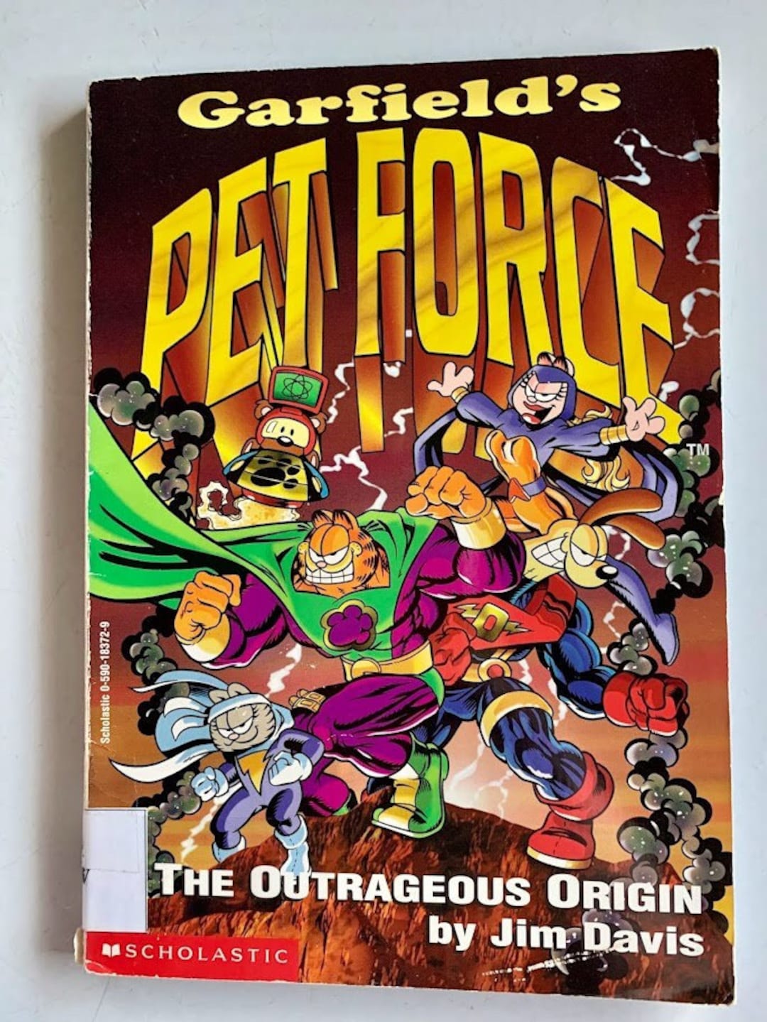 Garfield's Pet Force by Jim Davis Vintage 1997 Copy - Etsy