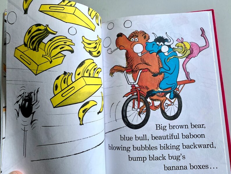 Vintage the Berenstains' B Book Dr. Seuss 1971 Edition - Etsy