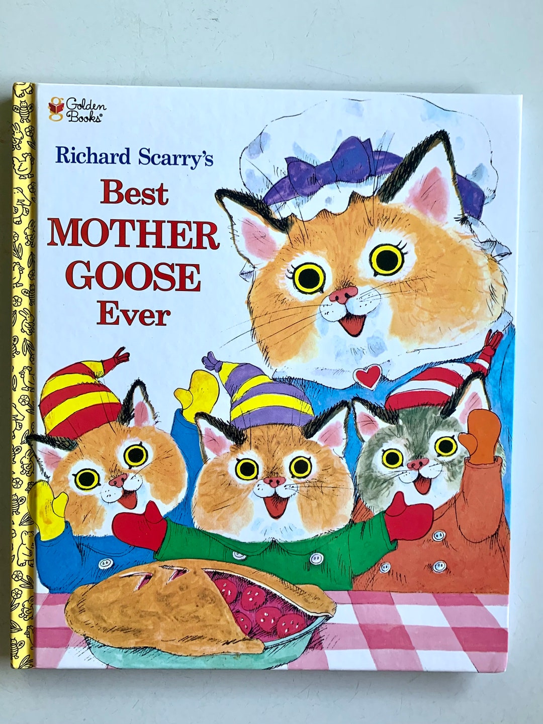 Vintage Book Richard Scarry's Best Mother Goose Ever 1992 - Etsy