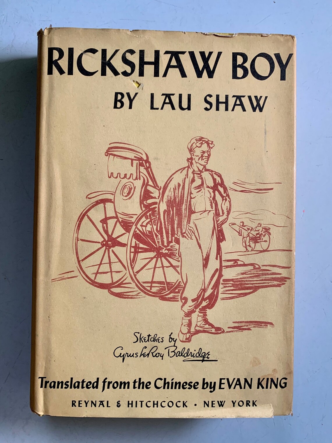 Vintage Book Rickshaw Boy by Lau Shaw 1945 - Etsy UK