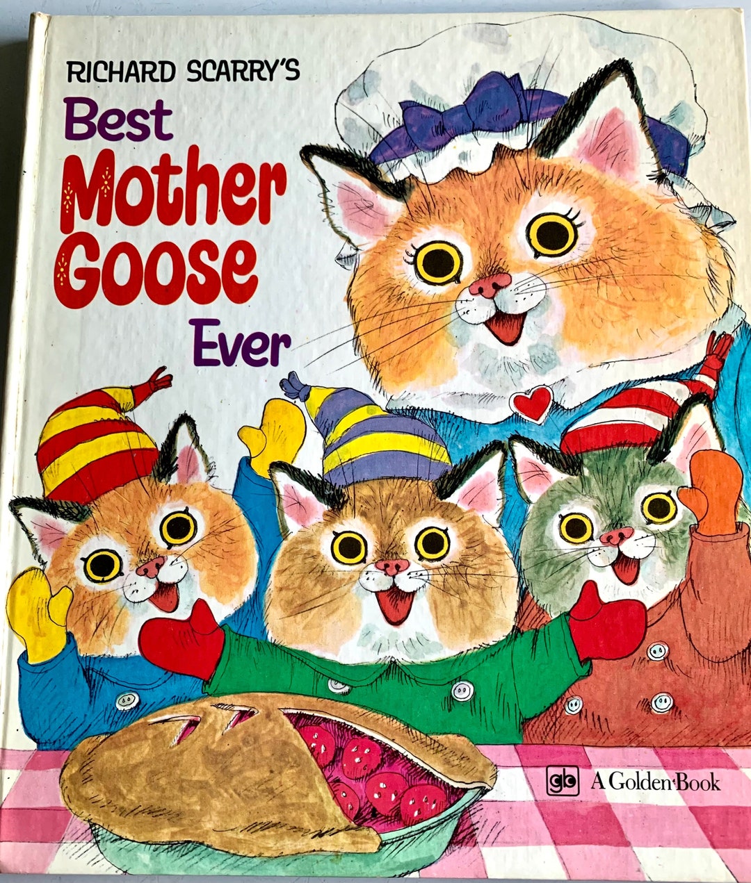 Charming Richard Scarry's Best Mother Goose Ever Goldenbook 1975 ...