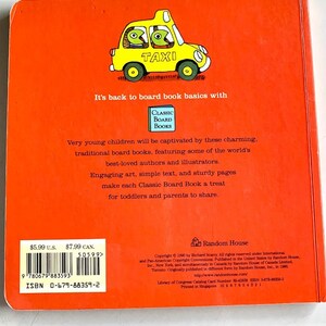Richard Scarry's Just Right Word Book! Vintage Children's Board Book ...