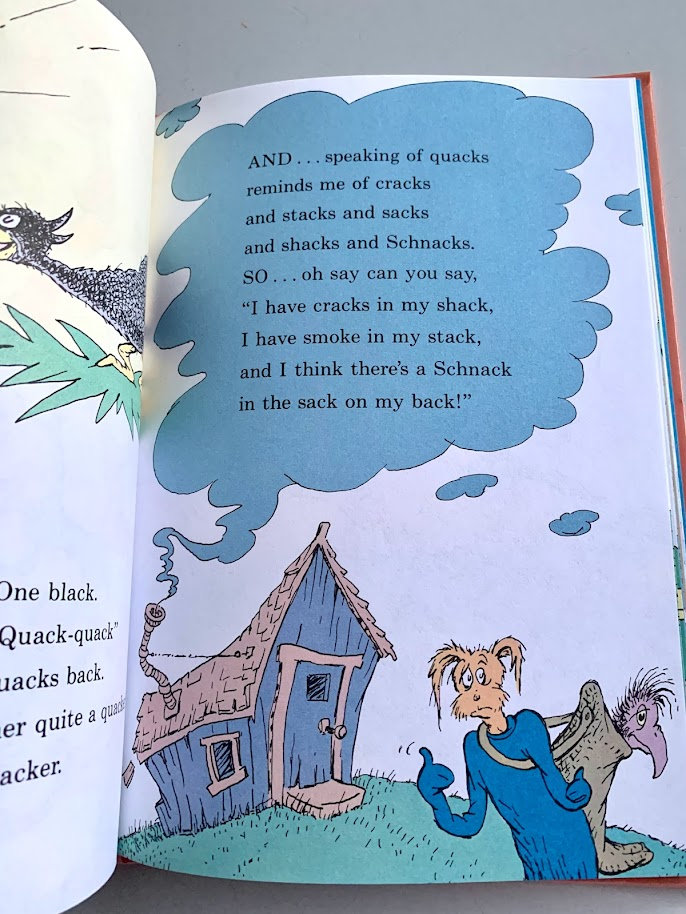 Vintage Dr. Seuss Books Oh Say Can You Say 1979 Edition - Etsy