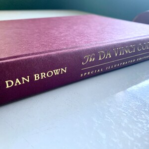 The Davinci Code by Dan Brown Illustrated Edition - First Edition - Etsy