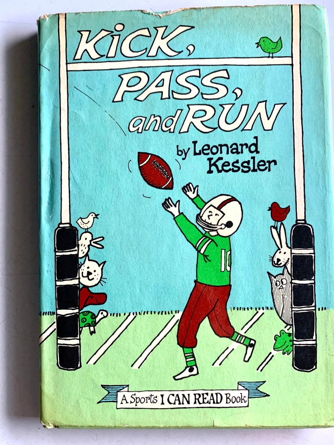 Vintage Children's Book Kick, Pass, and Run by Leonard Kessler 1966 - Etsy