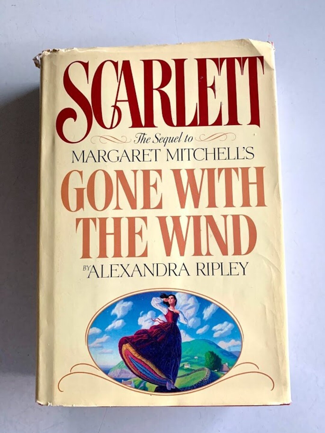 Vintage Early Copy of Scarlett by Alexandra Ripley Sequel to Gone With ...