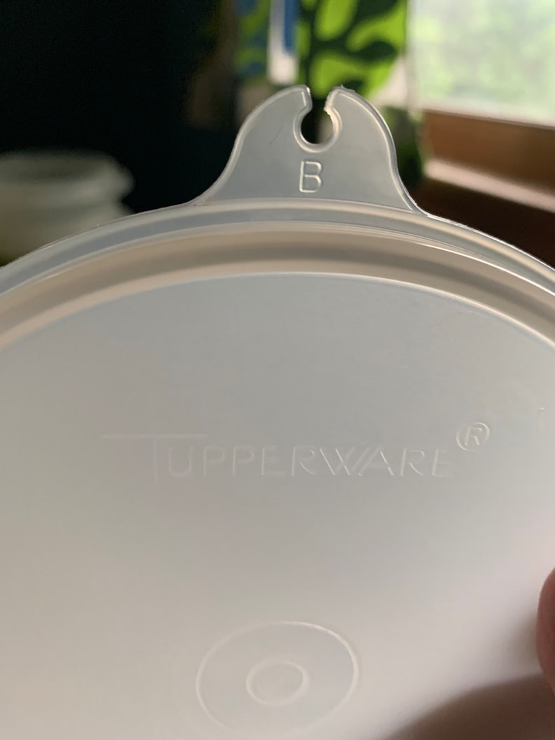 Vintage Tupperware Lids Clear Various Sizes - Etsy