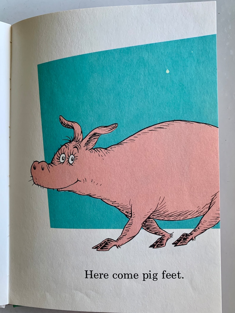 The Foot Book Dr. Seuss 1968 - Etsy