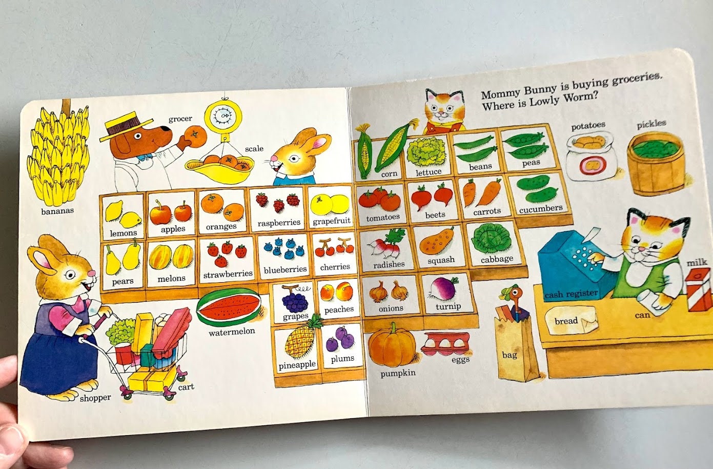 Richard Scarry's Just Right Word Book Vintage - Etsy