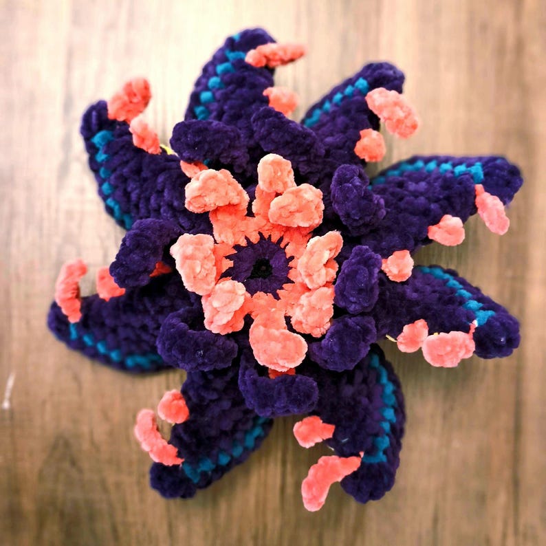 Thargoid Interceptor Medusa Crochet Plush / Elite Dangerous / Handmade ...