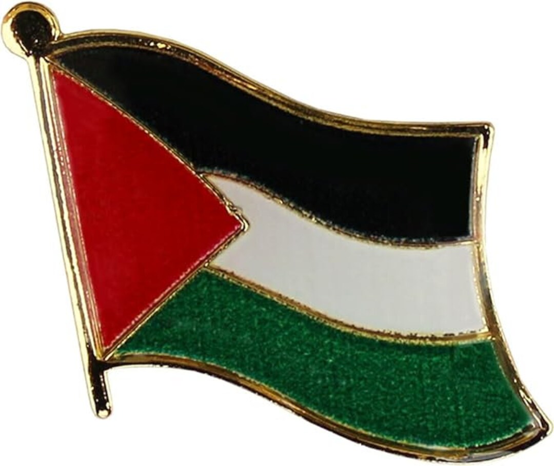 Palestine Enamel Flag Pin - Etsy