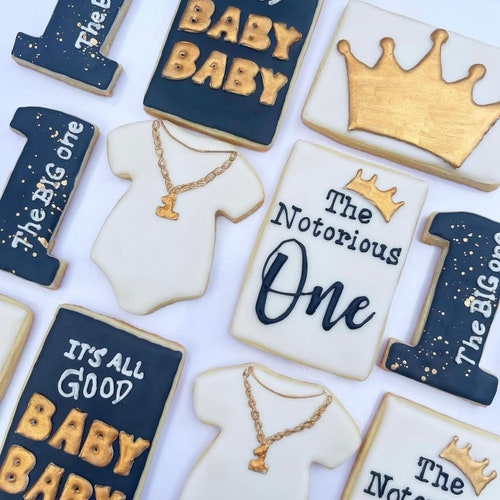 The Notorious One Birthday Template Bundle Notorious One - Etsy