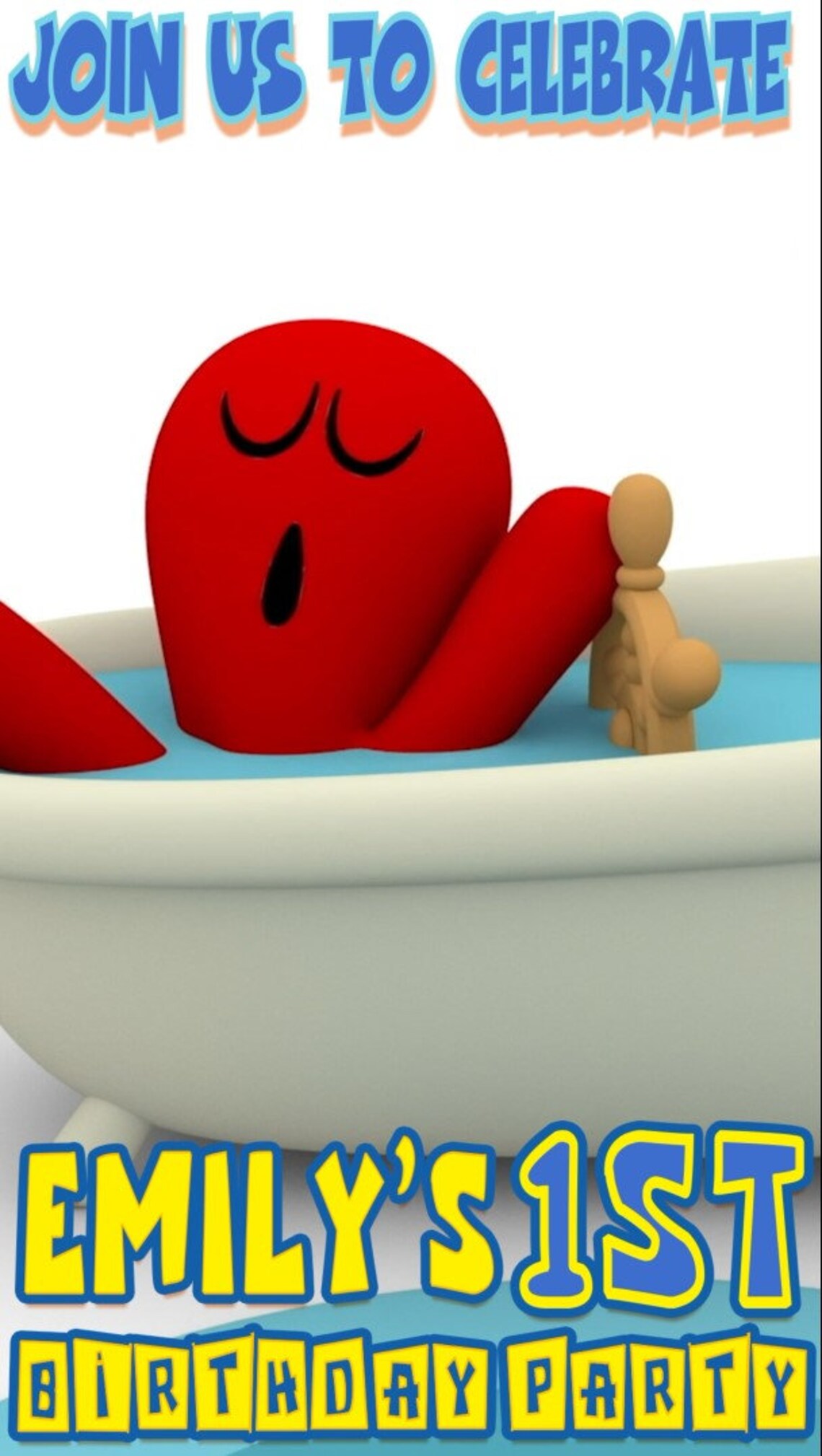 Pocoyo Invitation, Pocoyo Video Invitation, Pocoyo Birthday, Pocoyo ...