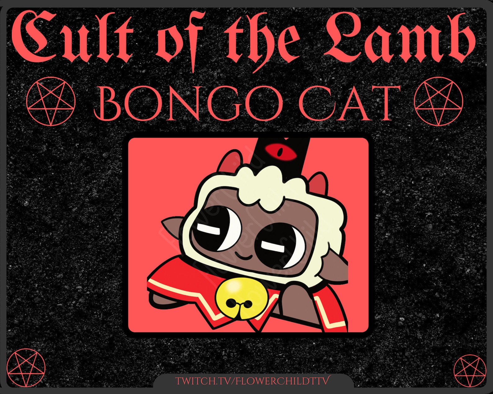 Cult of the Lamb Bongo Cat Animated Emote - Twitch | Cute, Chibi, Cult ...