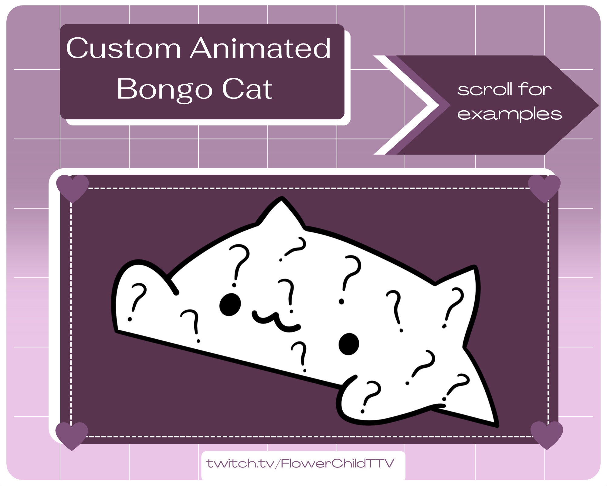 Custom Bongo Cat Emote Vtuber Twitch Youtube Bongo Cat - Etsy UK