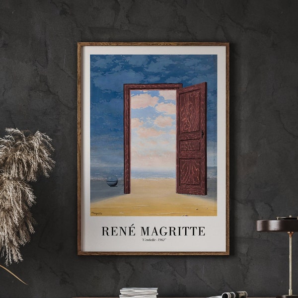 Rene Magritte Digital - Etsy