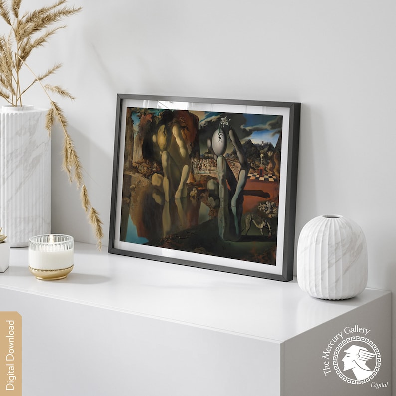 Salvador Dali Poster Metamorphosis of Narcissus 1937 - Etsy