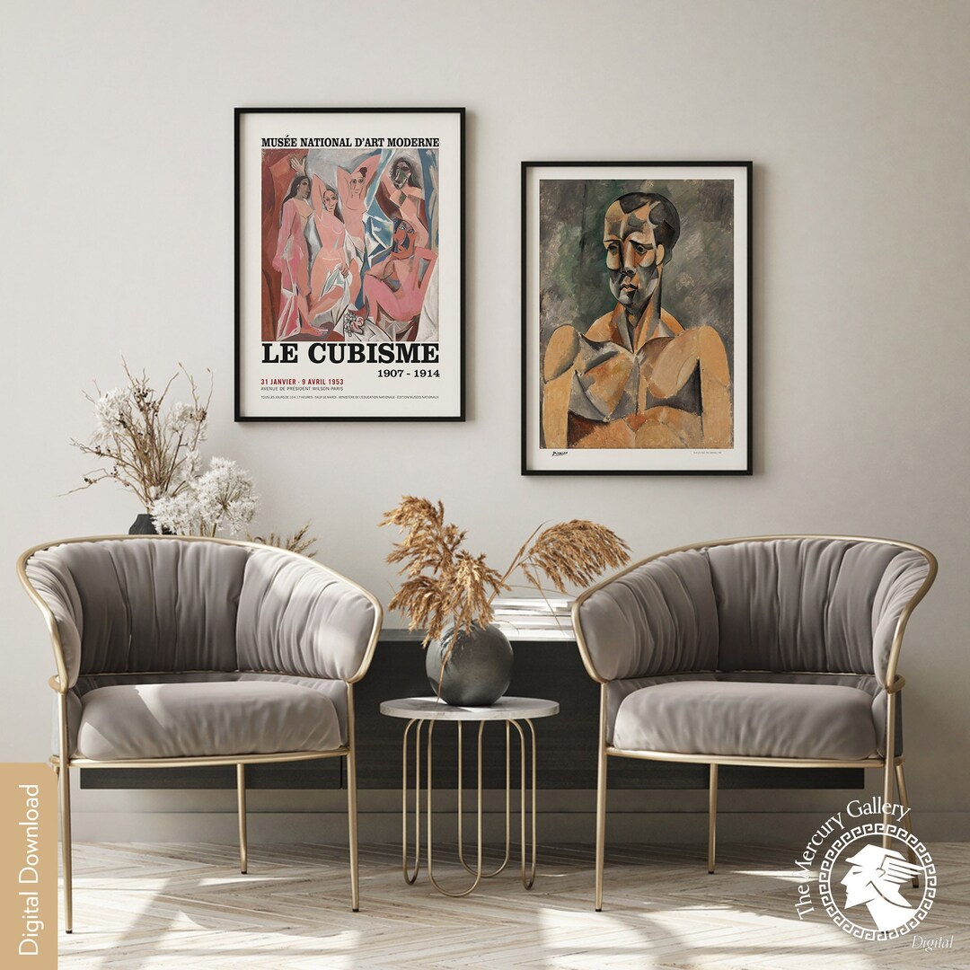 Picasso Cubism Art Print Set, Gallery Wall Decor (digital Download) - Etsy