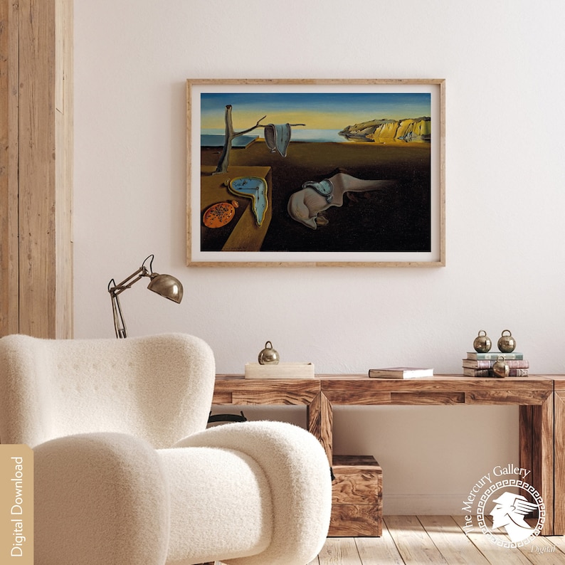 Dali, Persistence of Memory Print, Surrealist Art (digital Download) - Etsy