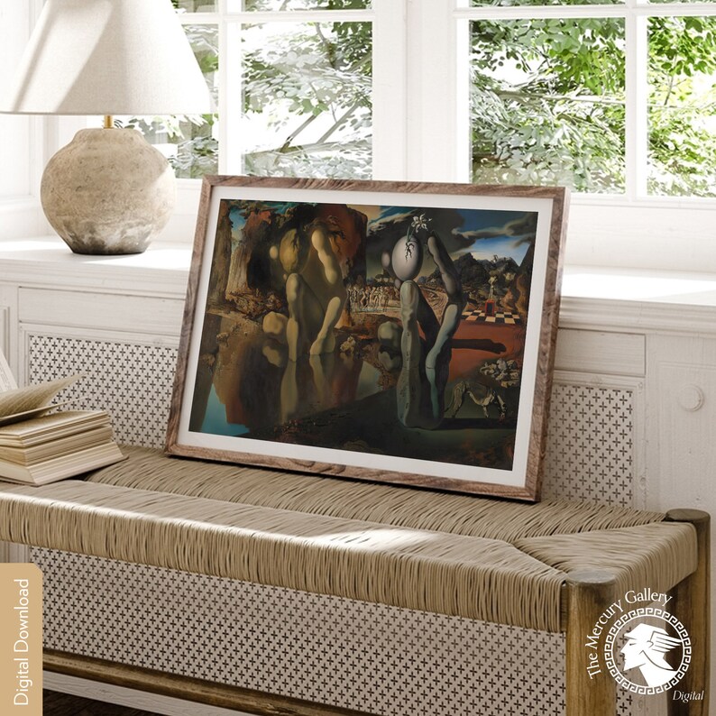 Salvador Dali Poster Metamorphosis of Narcissus 1937 - Etsy