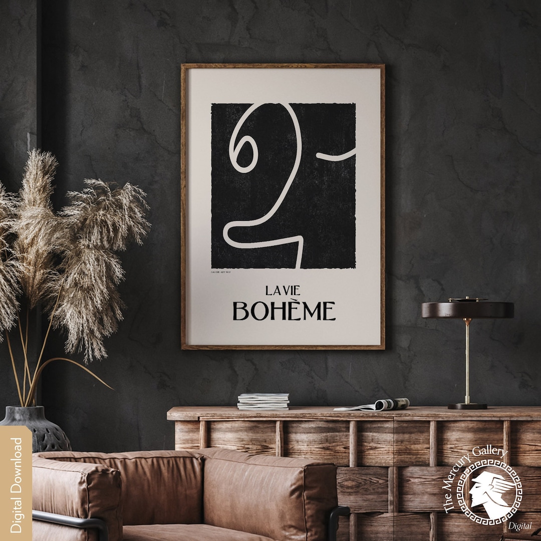 Galerie Boheme Posters, Neutral Decor, Boho Wall Art, Abstract Figure ...