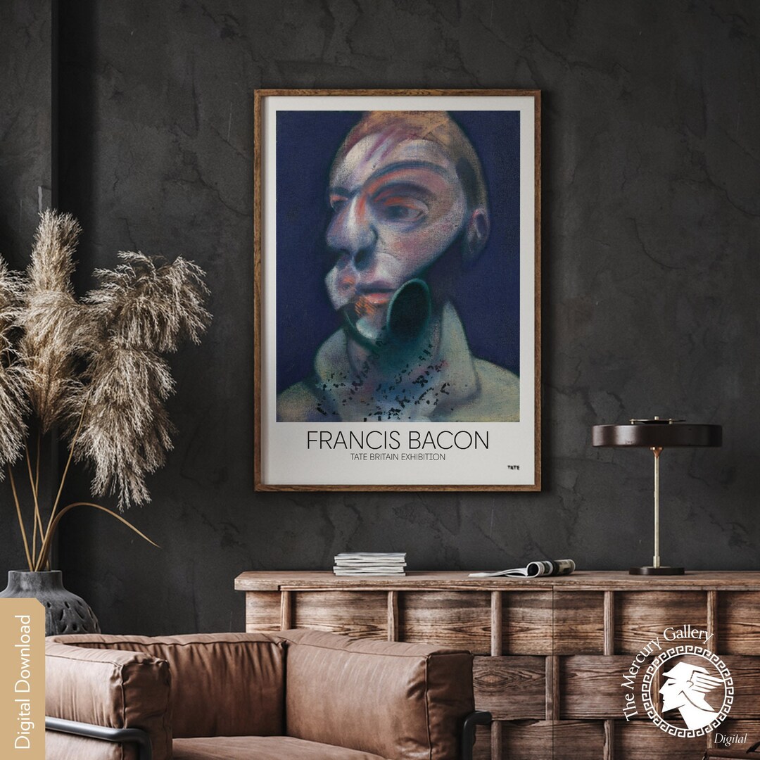 Francis Bacon Poster, Surrealist Art, Vintage Poster, Interior Design ...