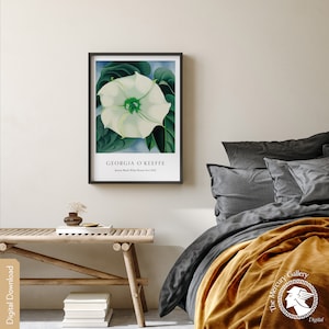 Georgia O'keeffe Jimson Weed Art Print (digital Download) - Etsy