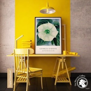Georgia O'keeffe Jimson Weed Art Print (digital Download) - Etsy