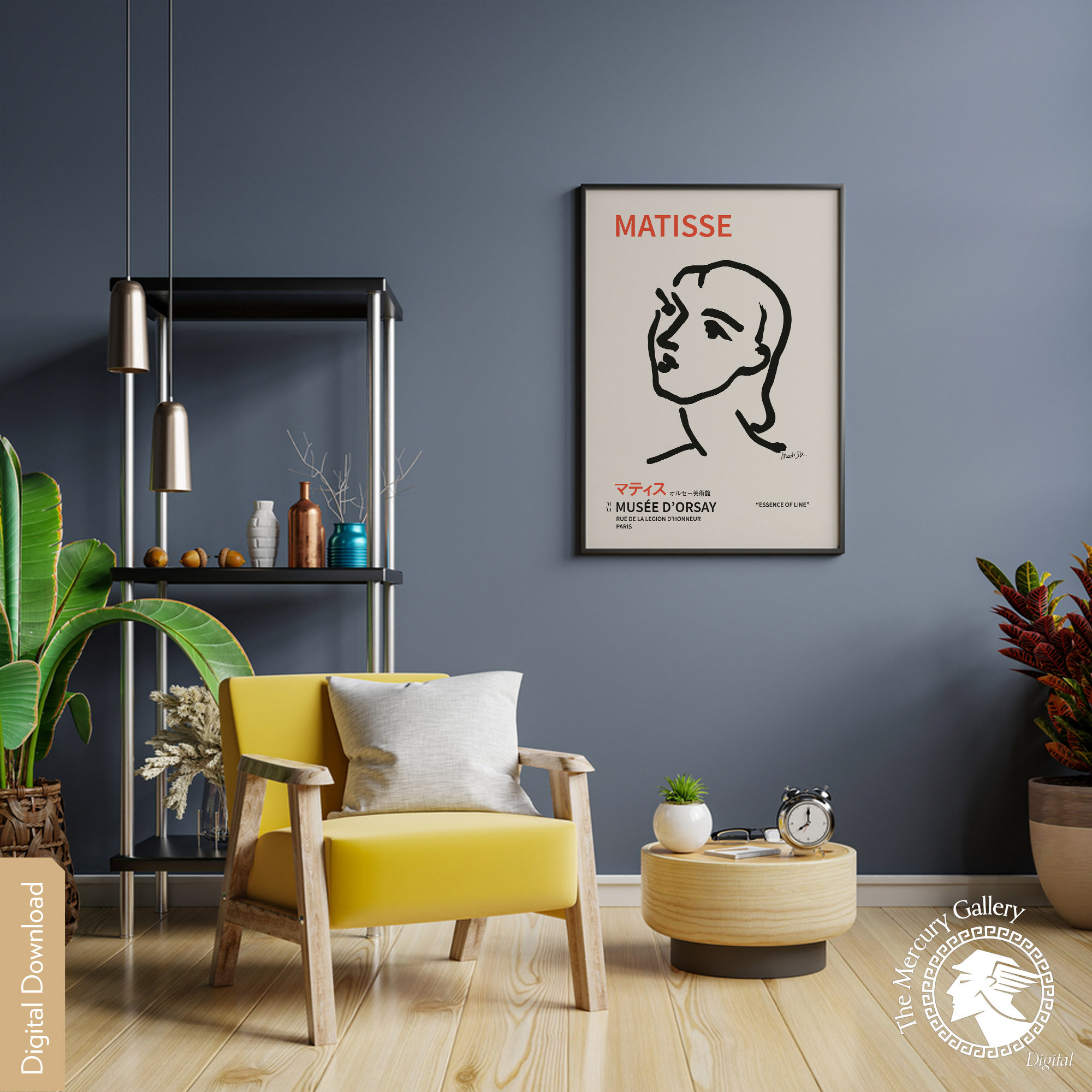 Henri Matisse Nadia Poster One Line Art Wall Art Matisse - Etsy Australia