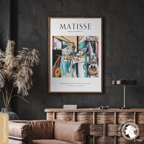 Henri Matisse Print La Desserte 1915 French Artist Home - Etsy