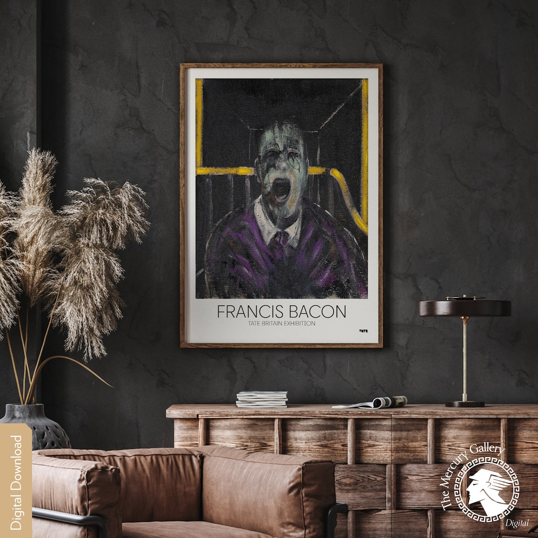 Francis Bacon Poster, Screaming Pope, Interior Design, Art Poster ...