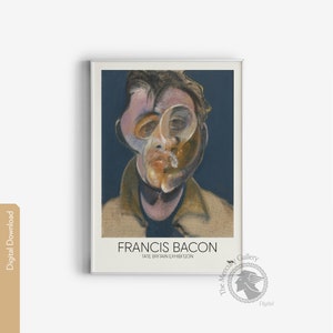 Francis Bacon Exhibition Poster, Self-portrait, Surrealist Art, Home ...