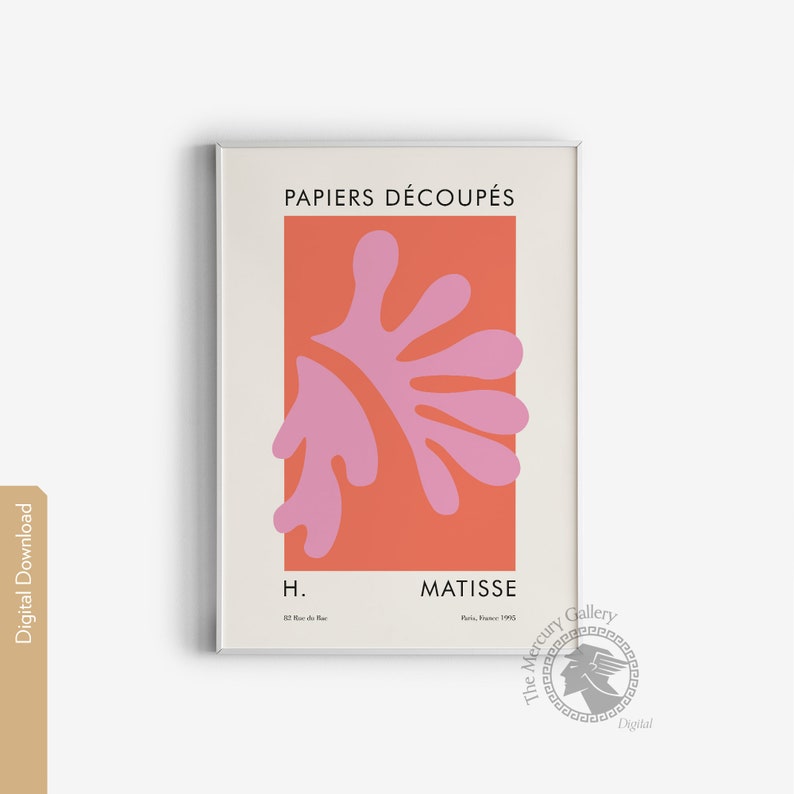 Henri Matisse Cut-outs Vintage Poster Art Print - Etsy