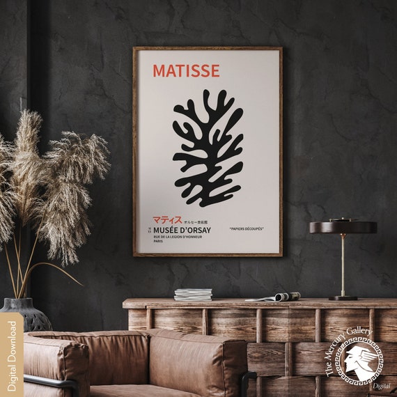 Matisse Botanical Art Matisse Cut Outs Papiers Decoupes - Etsy