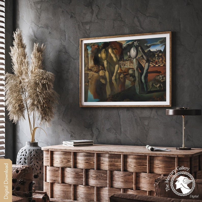 Salvador Dali Poster Metamorphosis of Narcissus 1937 - Etsy