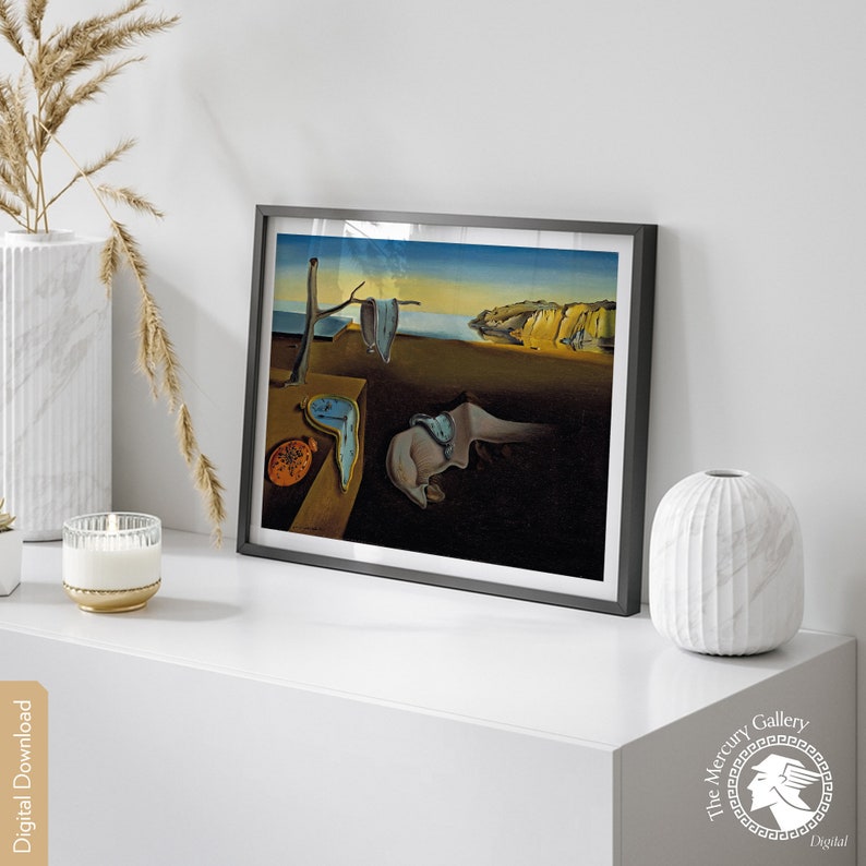 Dali, Persistence of Memory Print, Surrealist Art (digital Download) - Etsy