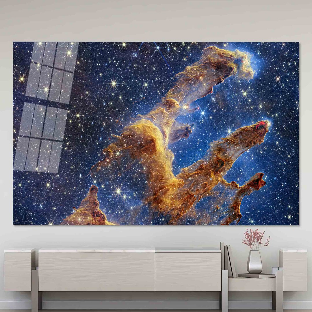 NASA James Webb Wall Decor View Wall Art Space Telescope - Etsy