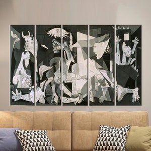 Guernica by Pablo Picasso: Cotton Canvas Art Print - Etsy